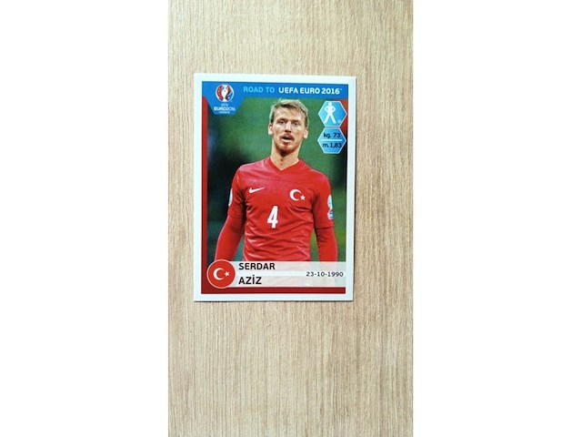 Road to Euro 2016 Panini sličica broj 372