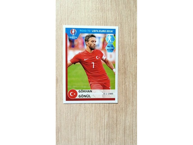 Road to Euro 2016 Panini sličica broj 371