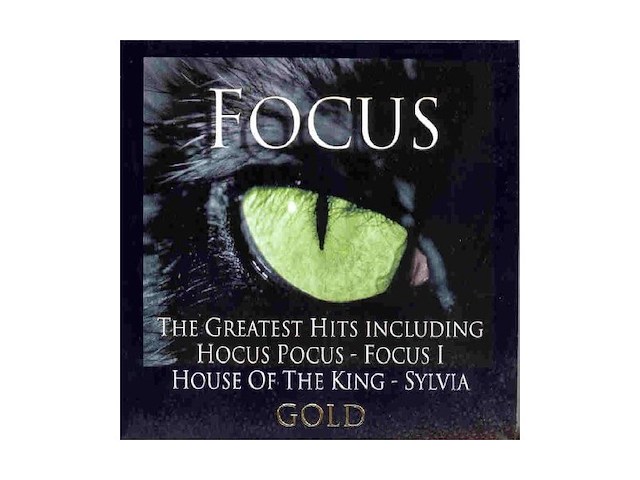 Focus  – The Gold Collection 2CD Mint,Zlatni diskovi