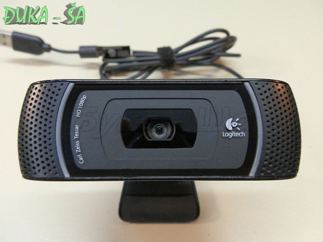 Logitech Webcam C910 Carl Zeiss Tessar 1080p-Web Kamera
