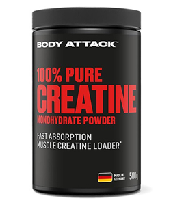 Body Attack 100% Pure Creatine 500g
500g