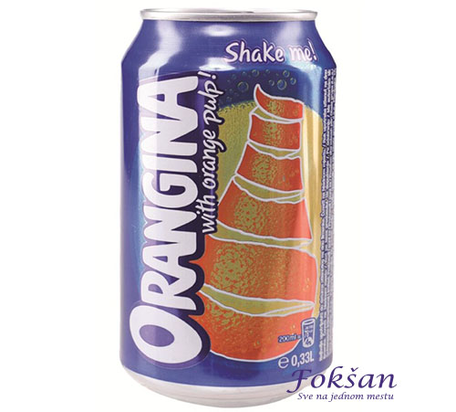 Orangina sok limenka 0,33L