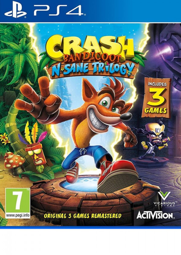 Activision Blizzard PS4 Crash Bandicoot N. Sane Trilogy 2.0