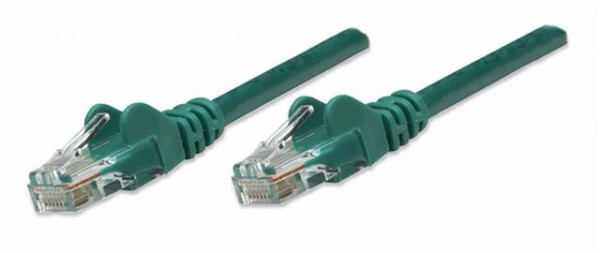 Intellinet prespojni mrežni kabl, Cat6, UUTP, 1m, zeleni