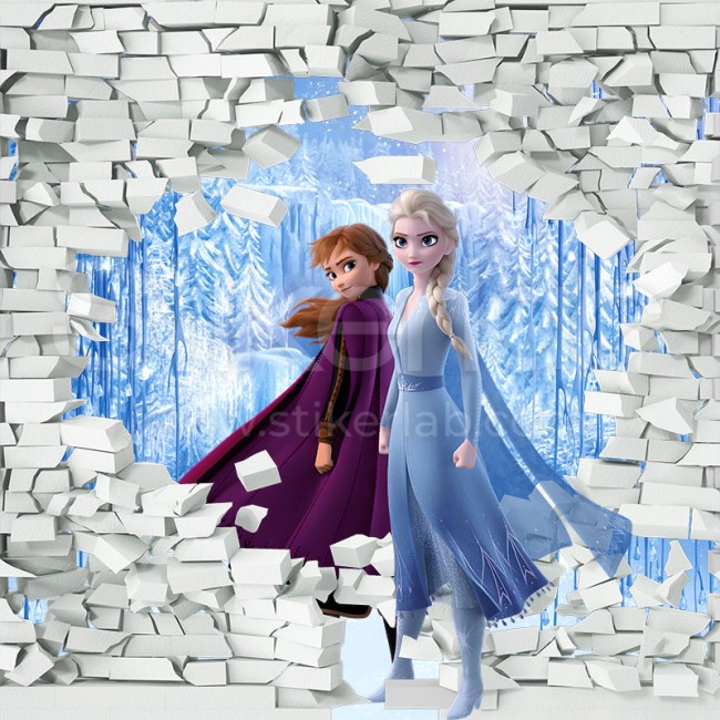 Foto Tapete 3D Frozen 3