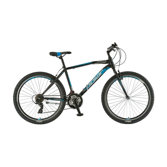 Bicikl Polar WIZARD 3.0 B262S08220 Black-Blue, Crna / Plava, 18 brzina