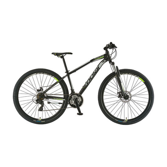 Bicikl Polar WIZARD 1.0 BL-FL-YELL B292S10220, Crna / Fluorescentna / Žuta, 29'', 21 brzina