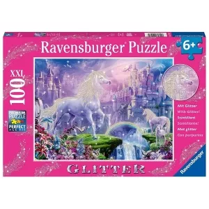 Ravensburger Ravensburger puzzle - 100 XXL delova Kraljevstvo jednoroga (RA12907)