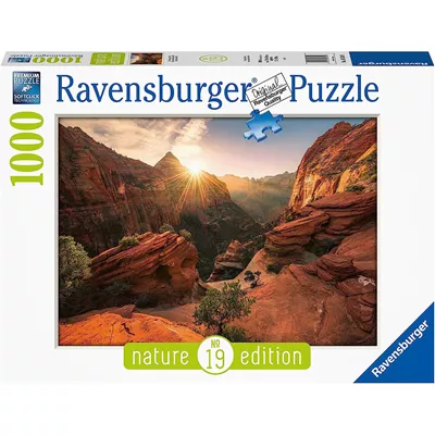 DarkWood Ravensburger puzzle 1000 kom - Zion kanjon SAD (RA16754)
