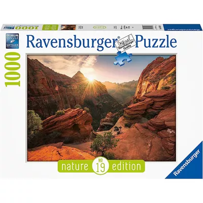 DarkWood
RAVENSBURGER PUZZLE 1000 KOM - ZION KANJON SAD (RA16754)