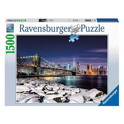 Ravensburger
RAVENSBURGER PUZZLE – ZIMA U NJUJORKU - 1500 DELOVA (RA17108)