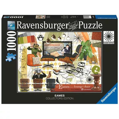 Ravensburger Ravensburger puzzle (RA16899) - Eames Design Classics - 1000 delova
