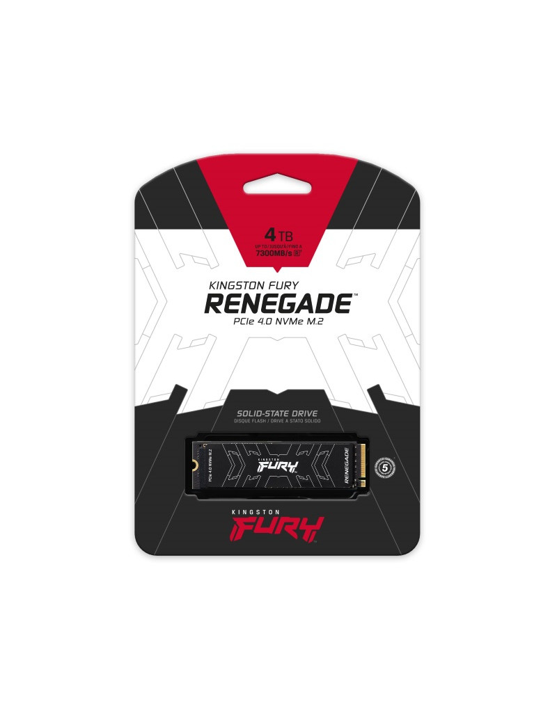 KINGSTON 4TB M.2 NVMe SFYRD/4000G SSD FURY Renegade