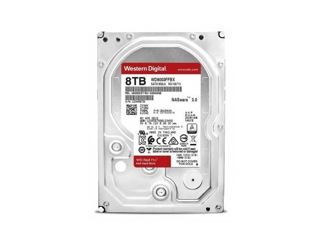 Western Digital WD8003FFBX Red Pro hard disk 8TB 3.5" SATA III 256MB