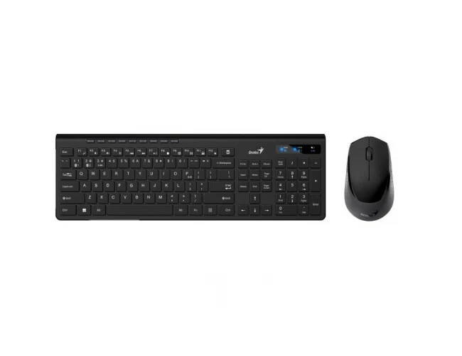 Genius SlimStar 8230 komplet bežična tastatura US+bežični miš 1200dpi crni