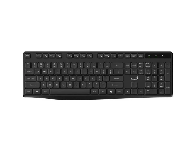 Genius KB-7200 bežična tastatura US crna