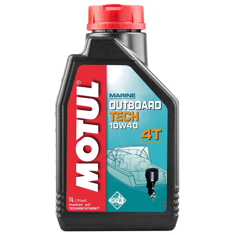 MOTUL Marine 4T Outboard 10W40 1 L