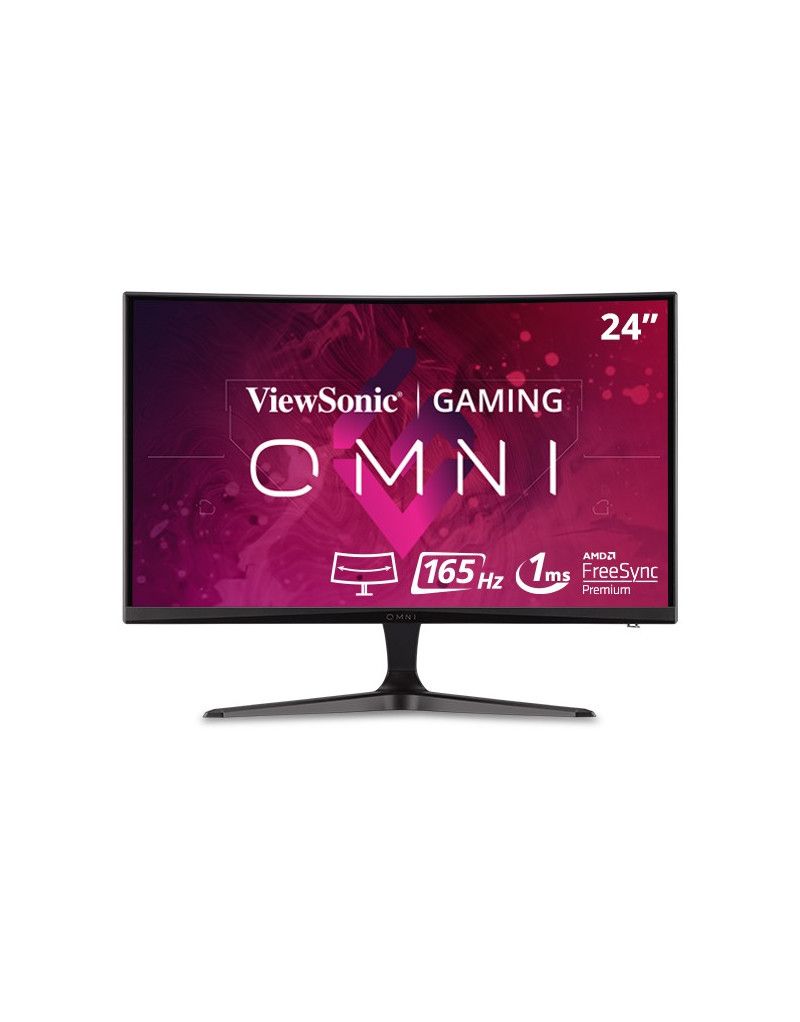 Monitor 24 ViewSonic Omni VX2418C 1920x1080/Full HD/165Hz/1ms/HDMI/DP/Curved