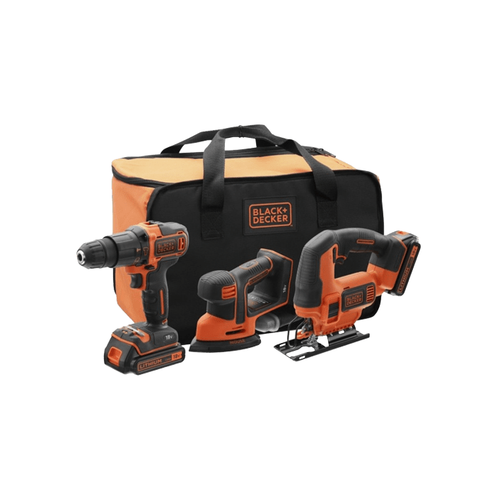 BLACK&DECKER akumulatorski set - BCK31S1S sa torbom, Tri