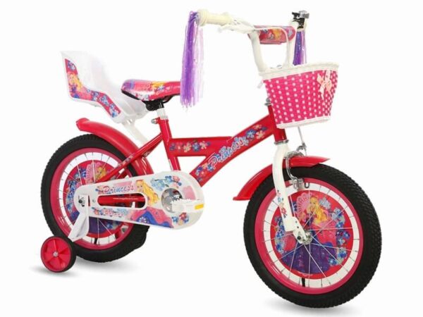 Bicikl za decu Princess 16“ – crveni, 590034