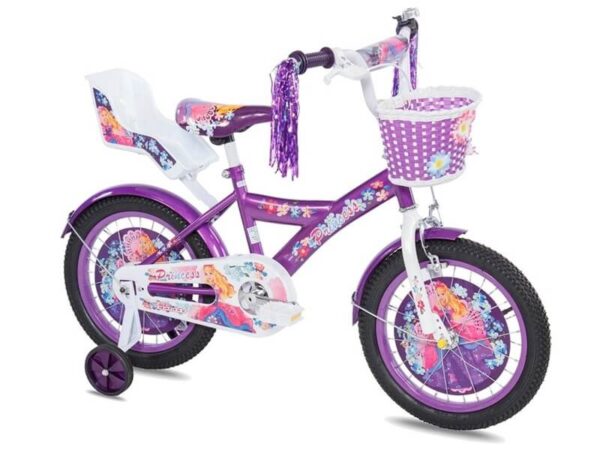 Bicikl za decu Princess 16“ – ljubičasti, 590033
