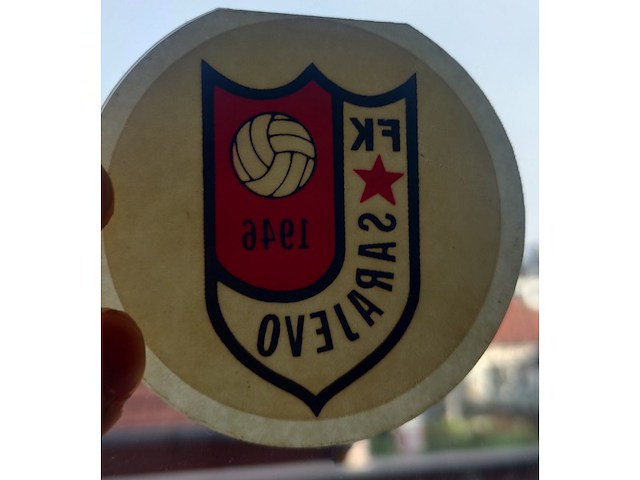 A/ YU Nalepnica - FK Sarajevo / Reversna