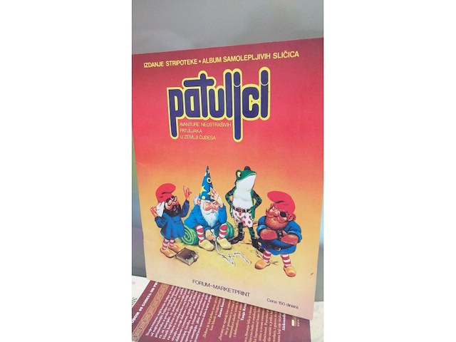 PATULJCI ALBUM sa 3 kalendara