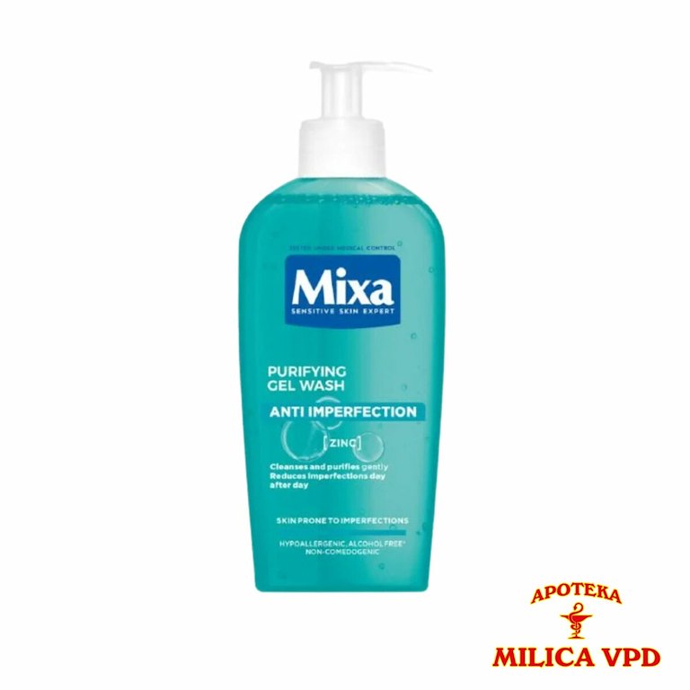 Mixa Anti Imperfection gel za čišćenje lica 200ml