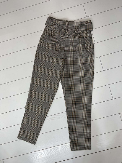 Zara pantalone M visoki struk, novo