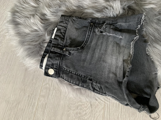 Crni jeans šorts