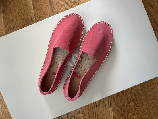 Espadrile pink kožne Reserved