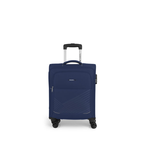 Kofer mali (kabinski) 39x55x20 cm polyester 36,6l-2,5 kg Lisboa tamno plava Gabol