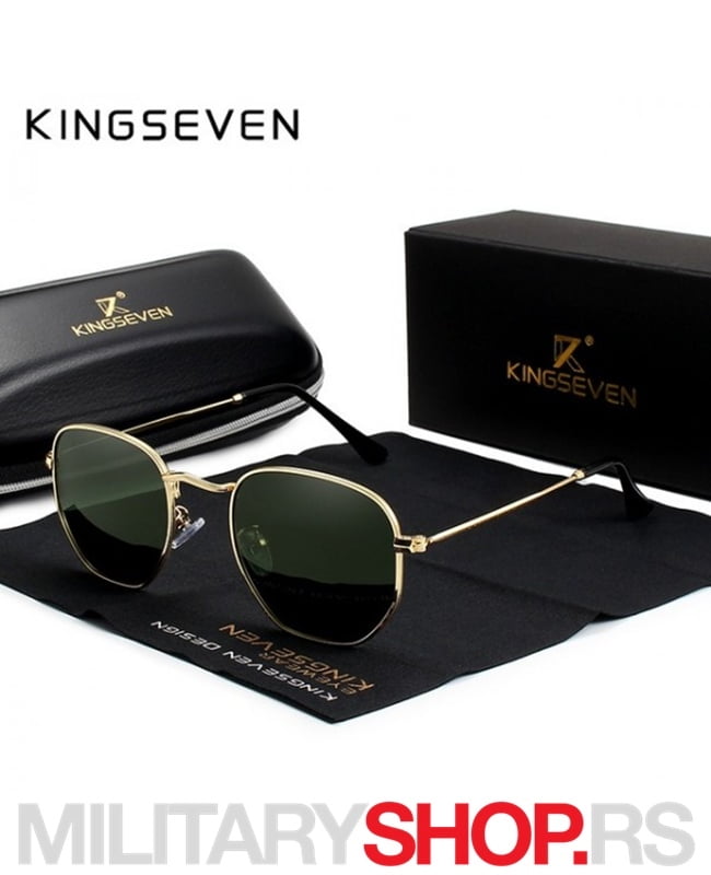 Elegantne Sunčane Naočare – Kingseven N7548 Green