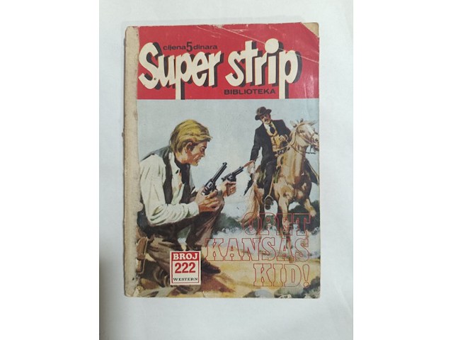 (0584) Super strip 222 Opet Kansas Kid