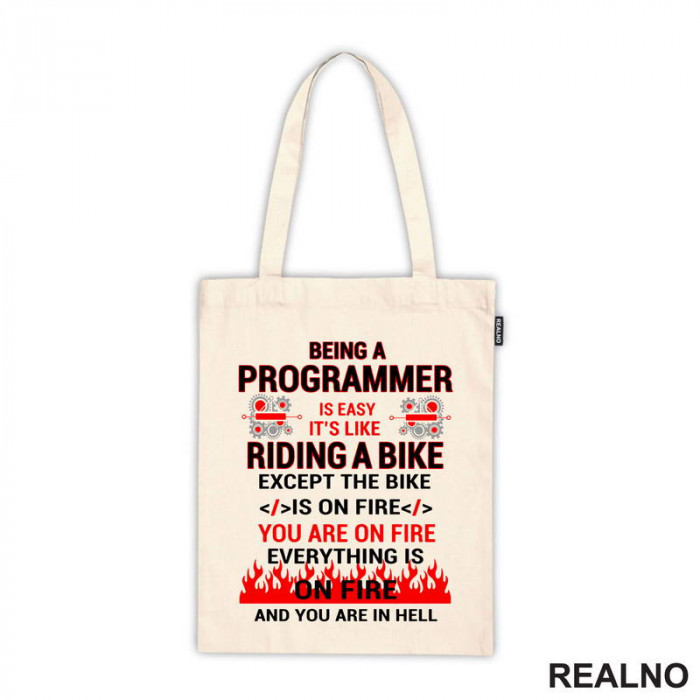 PROGRAMMING IS LIKE RIDING A BIKE - GEEK - CEGER