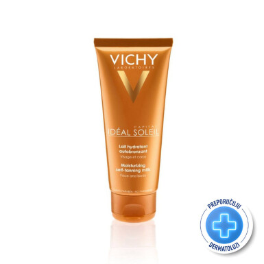 Vichy Capital Soleil Hidratantno mleko za samopotamnjivanje, 100 ml