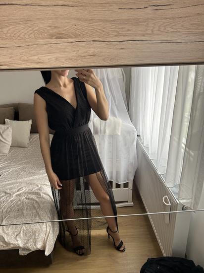 Crna duga haljina