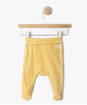 Just Kiddin baby pantalonice za dečake sa stopicama 0-3 meseca Little Bear Dreams Žuta - 17000973