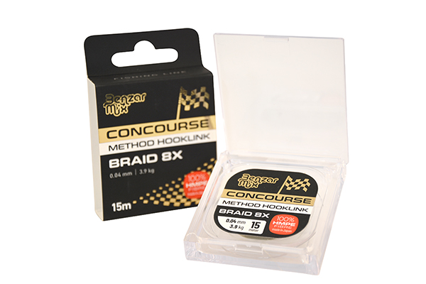 Benzar concourse method hooklink braid 8x 0,04