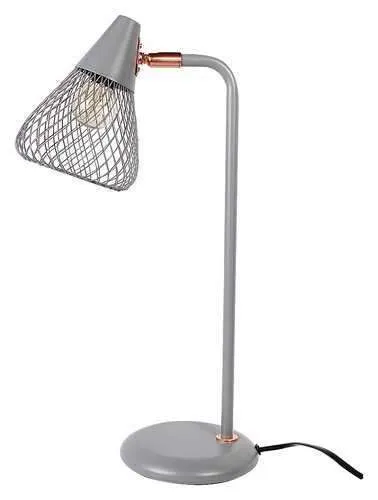 Stona lampa Fanny E14 1x MAX 25 sivo
