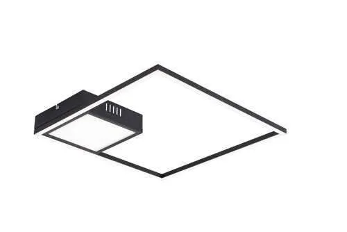 Plafonjera Sirius LED 30 mat crno