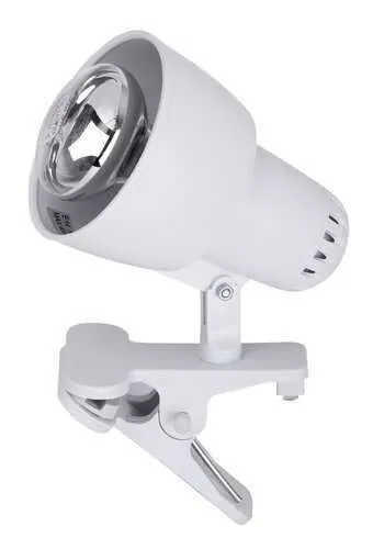 Stona lampa Clip E14 R50 1x MAX 40 bela