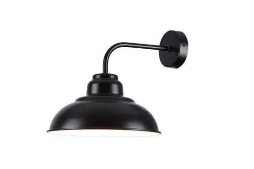 Zidna lampa Dragan E27 1x MAX 60 mat crno