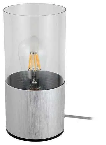 Stona lampa Zelkova E27 1x MAX 40 brušeni aluminijum