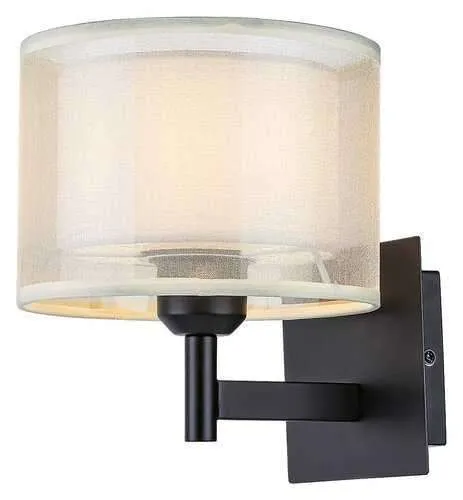 Zidna lampa Aneta E27 1x MAX 40 crna