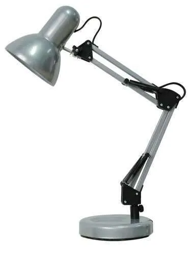 Stona lampa Samson E27 1x MAX 60 srebrna