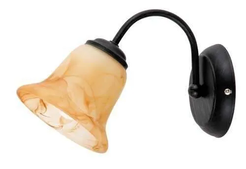 Zidna lampa Colette E14 1x MAX 40 crna