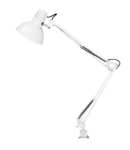 Stona lampa Arno E27 1x MAX 60 bela