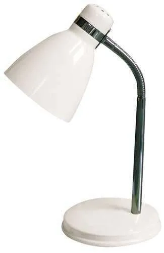 Stona lampa Patric E14 1x MAX 40 bela