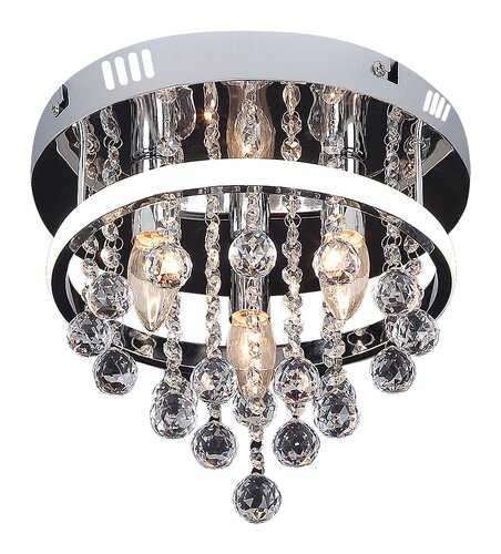 Plafonjera Pallas LED 20+ E14 3x MAX 40 hrom